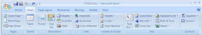 Microsoft Office 2010: MicroSoft Word 2010 Screen Layouts