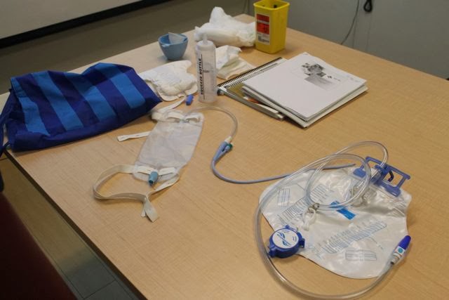 Reflections from Crumbly Acres: PART XVI: Post-surgery Foley catheter ...