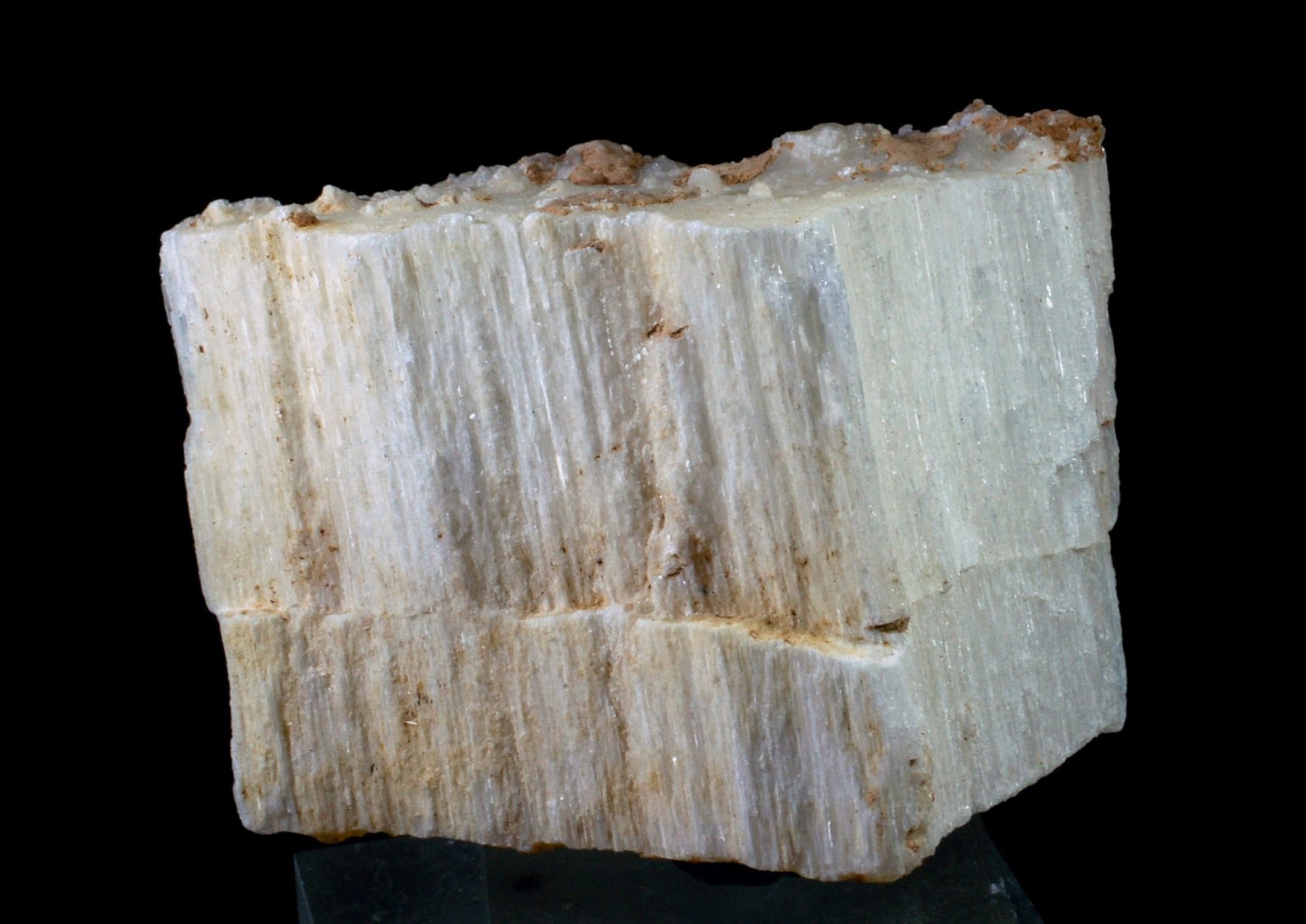 Collection of Natural Mineral: Yeso fibroso - 55 x 40 x 40 mm - Nº 442