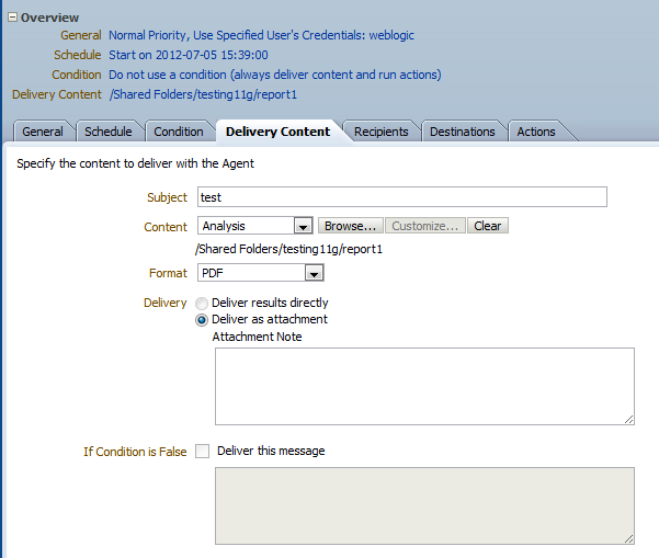 Diksha Sea: [OBIEE 11g] Scheduler