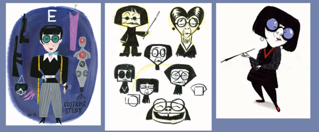 Studio Practice: The Incredibles - Character Design