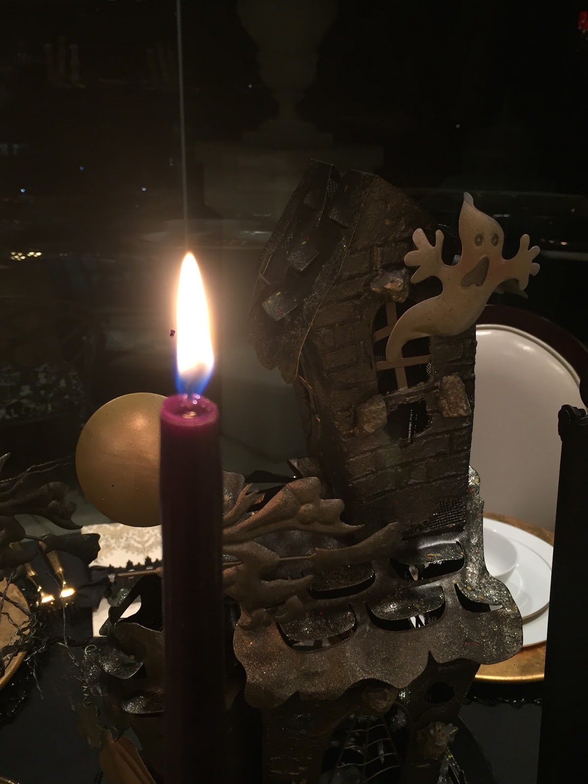 Purple Chocolat Home: Disney's Haunted Mansion Table