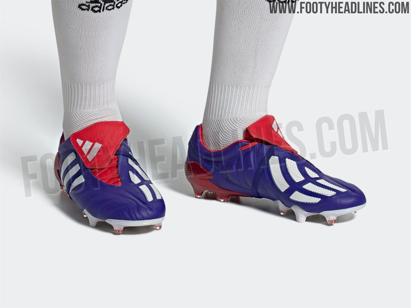 Japan Blue Adidas Predator Mania 2002 2020 Remake Boots Leaked ...