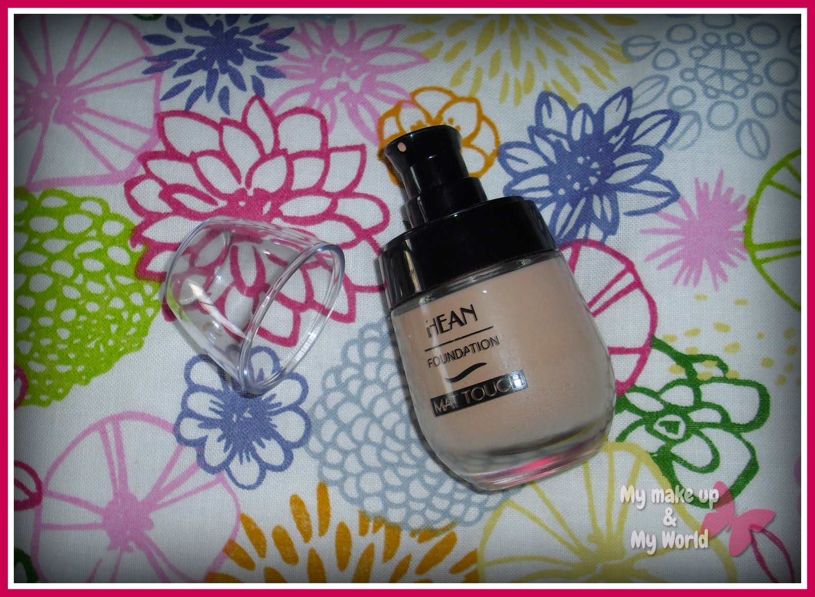 My Make Up & My World: Base de maquillaje Mat Touch de Hean