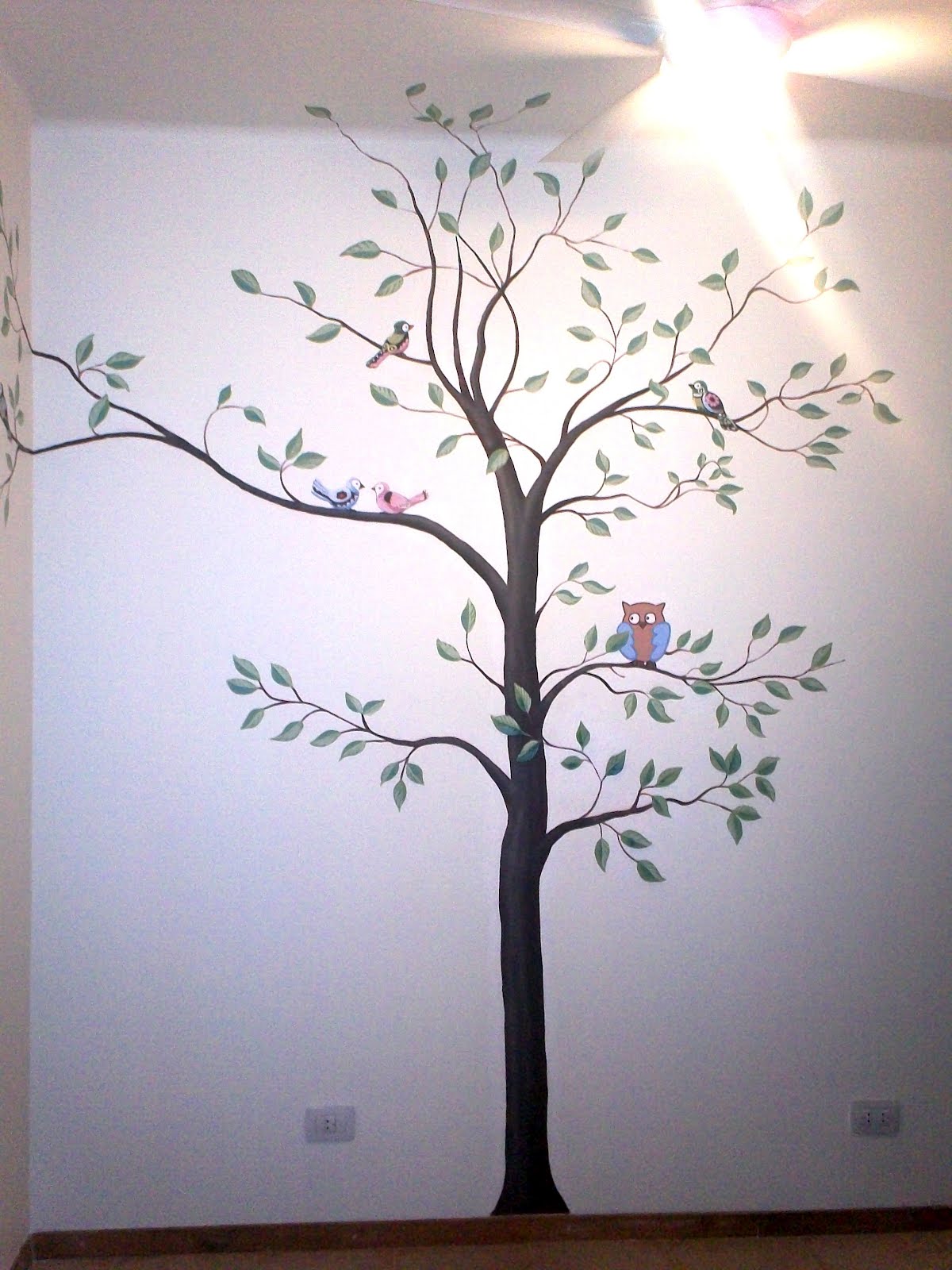 murales infantiles: Mural Arbol