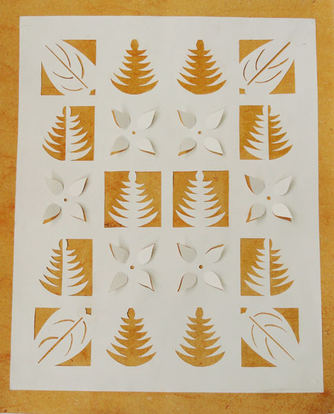 Art At Woodstock: Sculpture: Cut Paper Relief