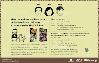 A.J. Low - the Writers of "Sherlock Sam" - on Food, Books and Mysteries