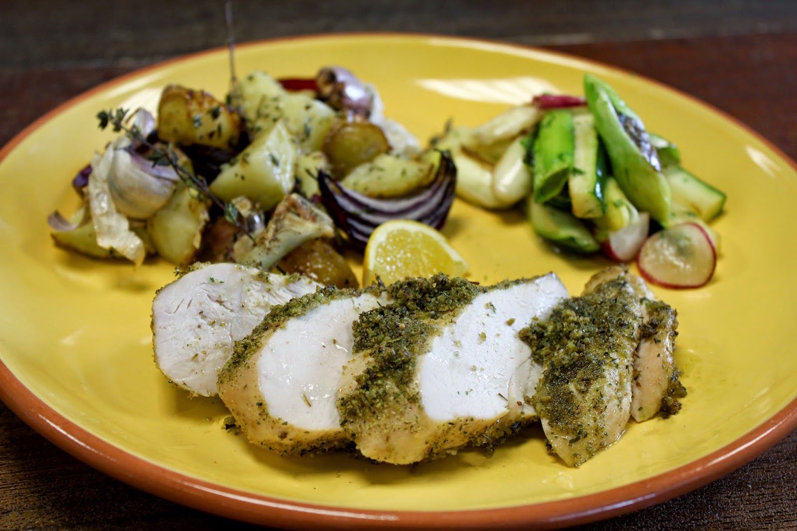 The Great British Butcher: French Trim Chicken Supreme With A Green Veg ...