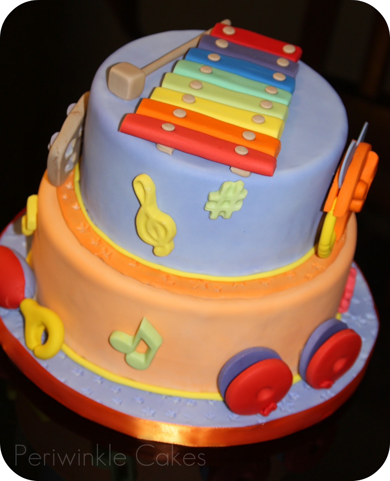 Periwinkle Cakes: The Taste of Music