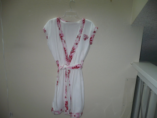 sew a bathing robe