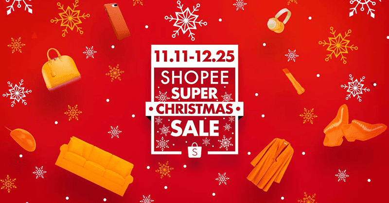 Shopee launches Holiday Super Sale for December 2017, Free Shipping ...