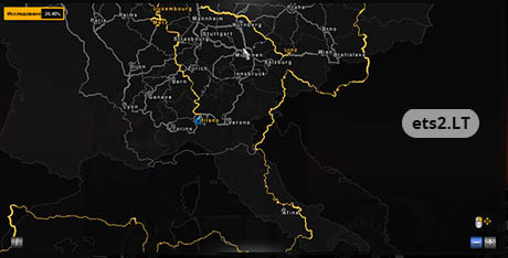 MTRMARIVALDOTADEU: Euro Truck Simulator 2 - ETS2 Map by Ekad, Goba