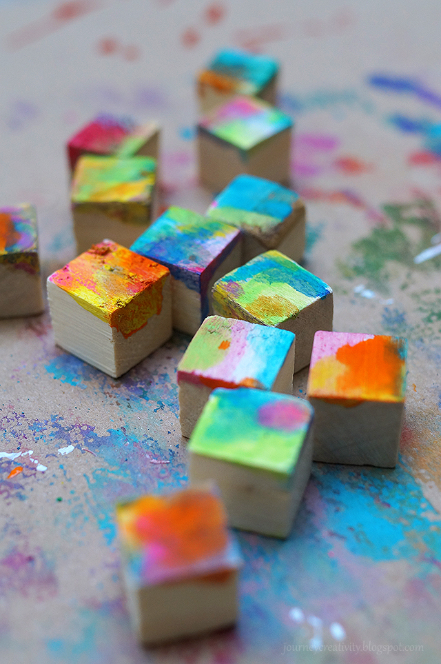 Colorful cube puzzle - Journey into Creativity