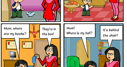 English Corner: Cartoons