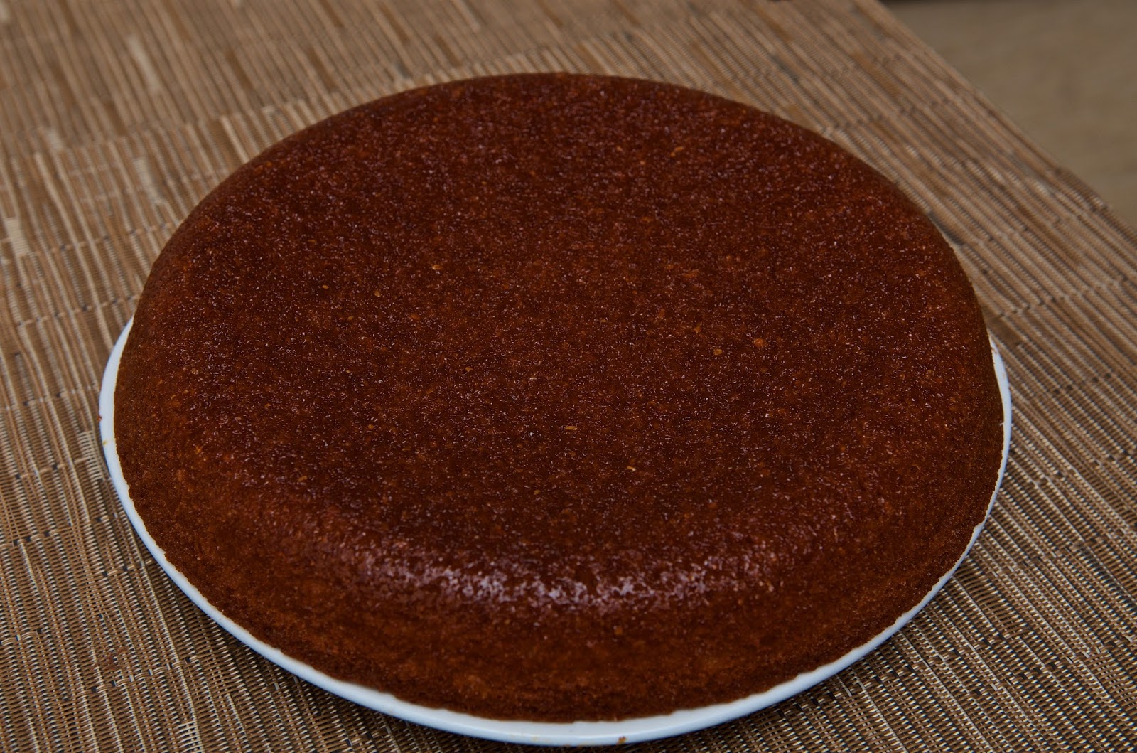 Sponge Cake au Golden Syrup
