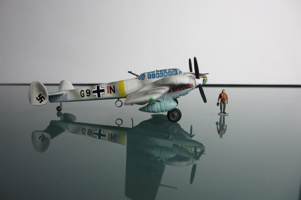 1/144 airbattle: 1/144 Messerschmitt Me 110 - by MiniClassic