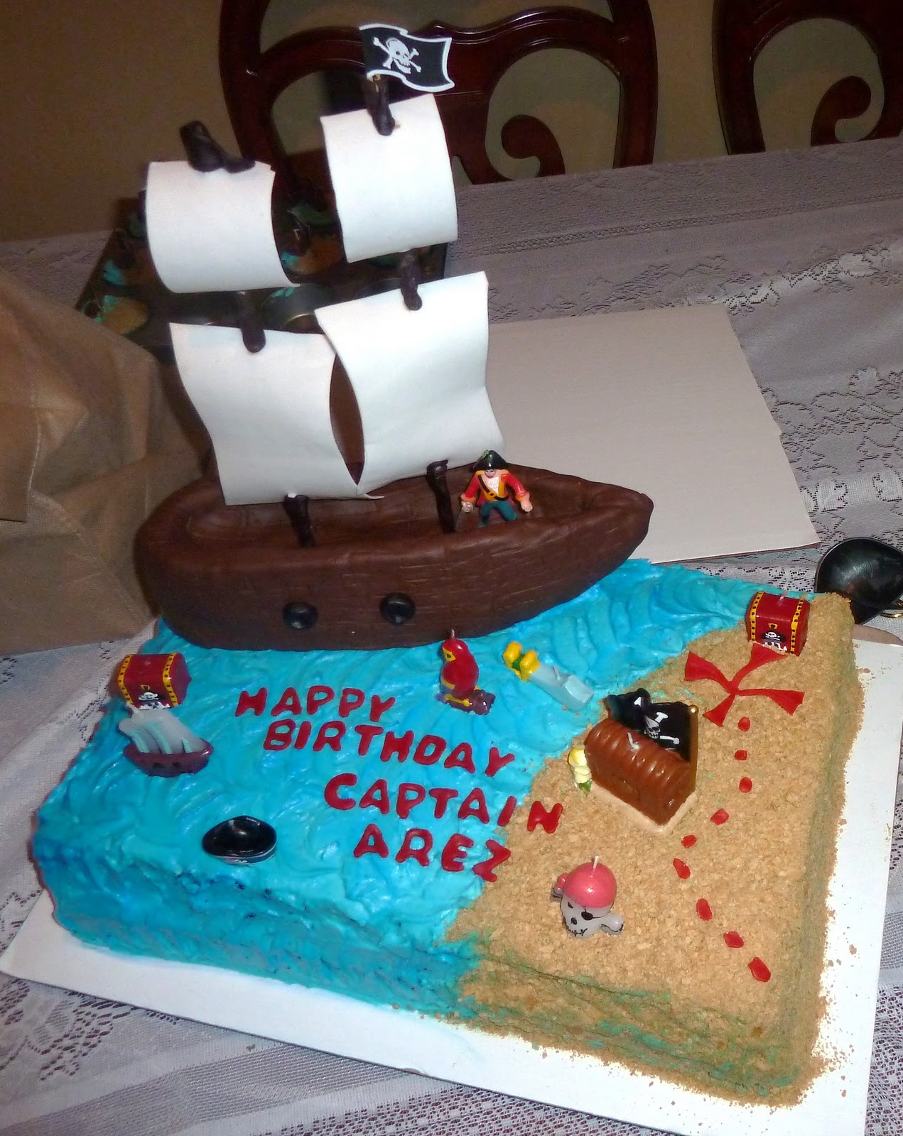 Diana's Cakes: Pirate Theme Cake (Done!)