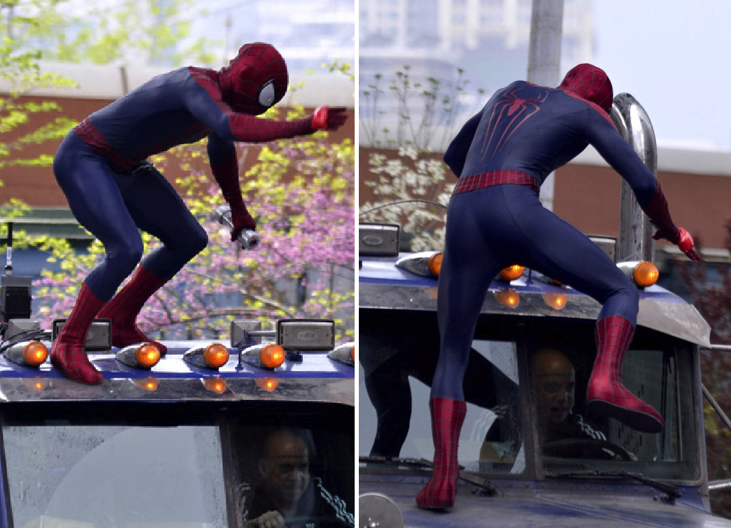 my new plaid pants: The Return Of The Amazing Spider-Bum!