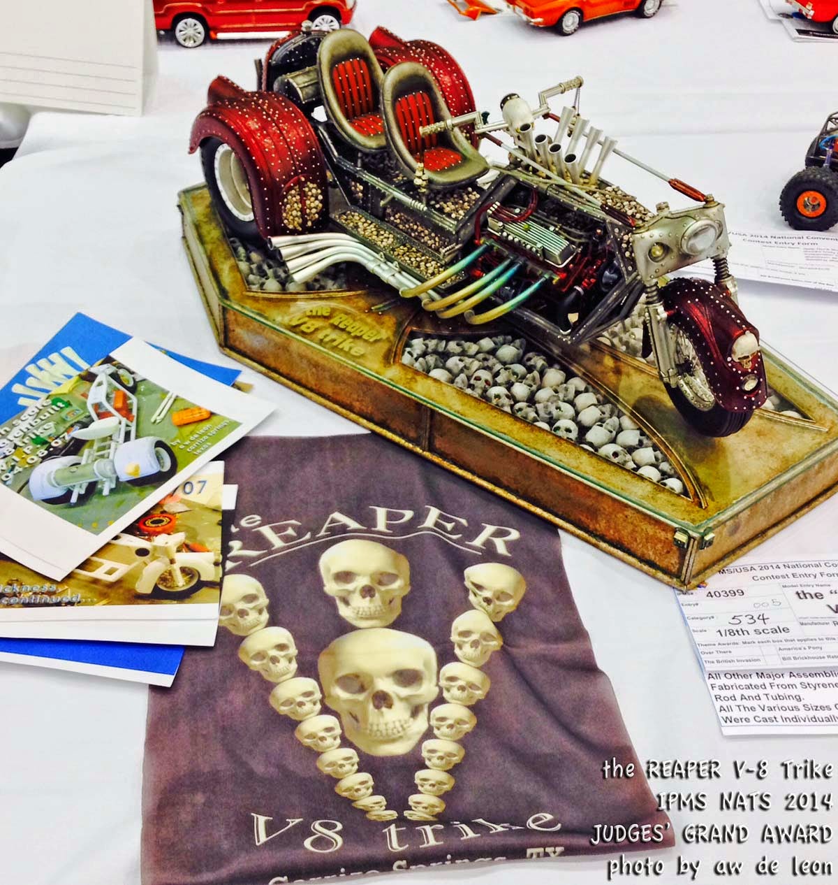 the REAPER V-8 Trike-JUDGES GRAND AWARD (BOS), BEST AUTO & 1st Place ...