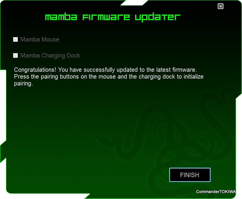 Razer Mamba 2012 Firmware update 1.07