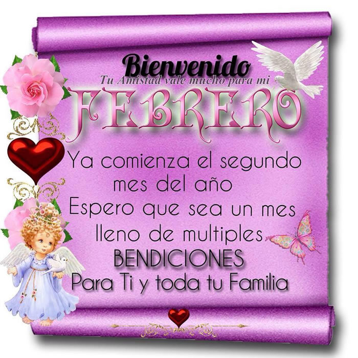 Imagenes de feliz febrero - IMÁGENES BONITAS de Amor, Amistad ...