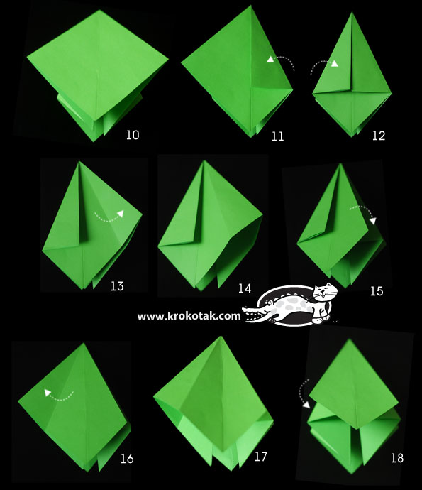 Bildsajt: Origami-gran