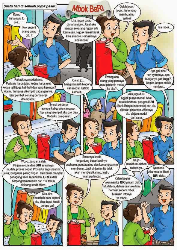ILUSTRASI BUKU ANAK, KOMIK, CERGAM, DLL: CONTOH KOMIK