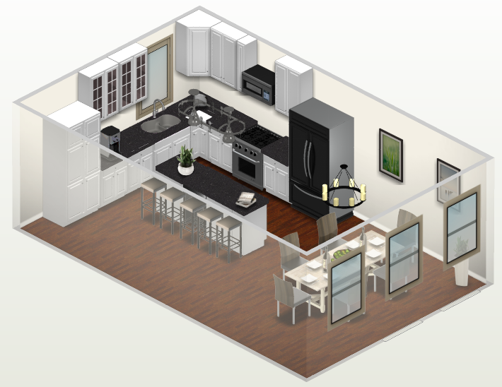 Keller's Design : Kitchen for Family of 5