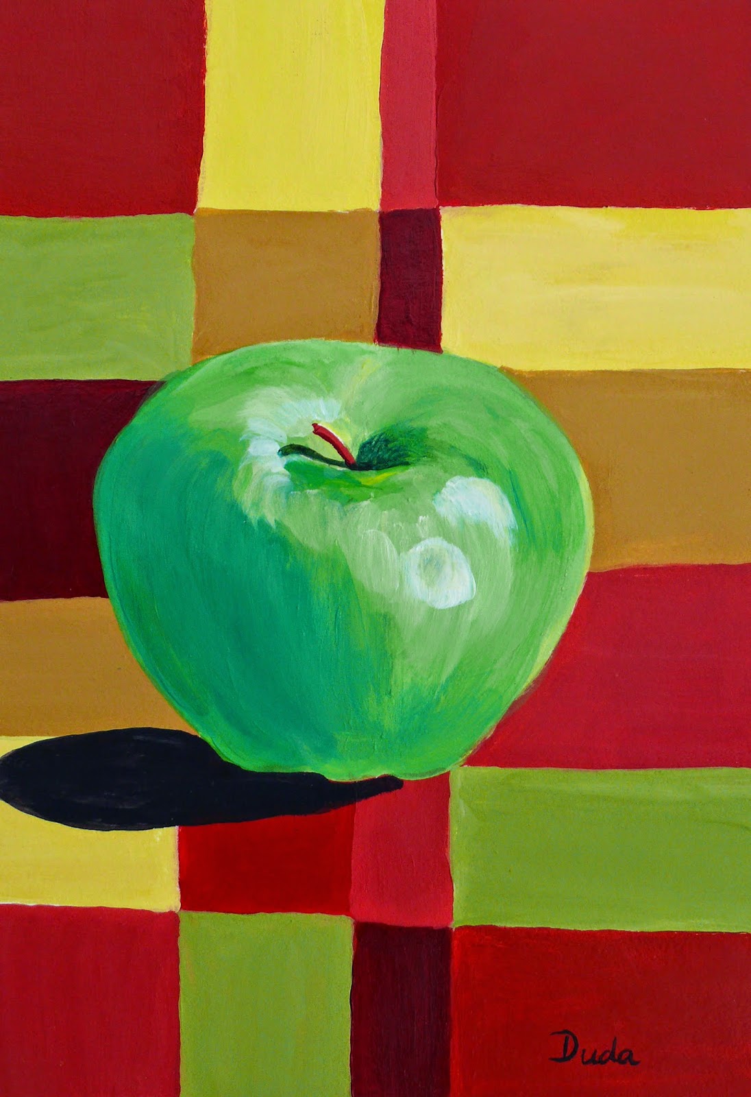 Susan Duda Art Studio: A bunch more acrylic paintings last month