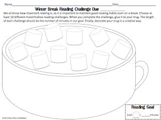 Miss Ratcliff's 2nd grade Scientists: Hot Chocolate Reading Challenge