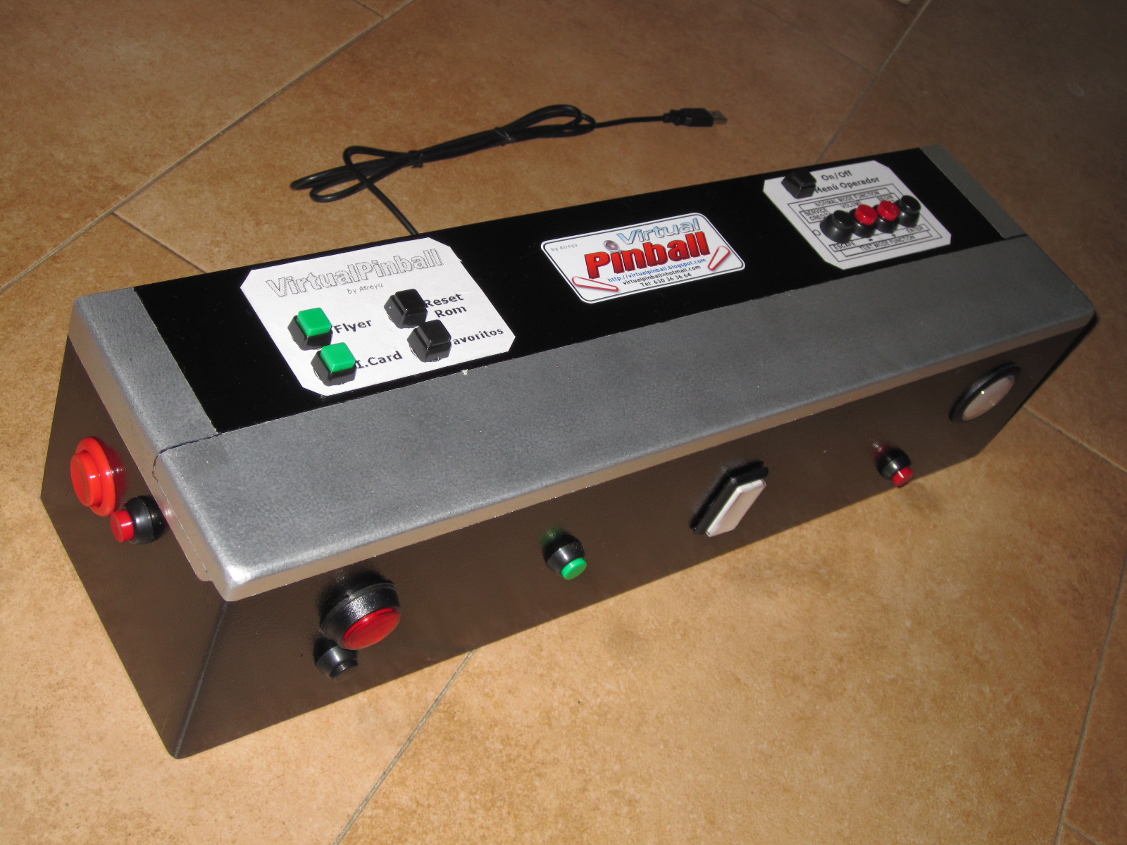 Virtual Pinball: Pin Panels Control (2 modelos)