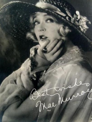 Noir and Chick Flicks: Silent Film Star: Mae Murray.
