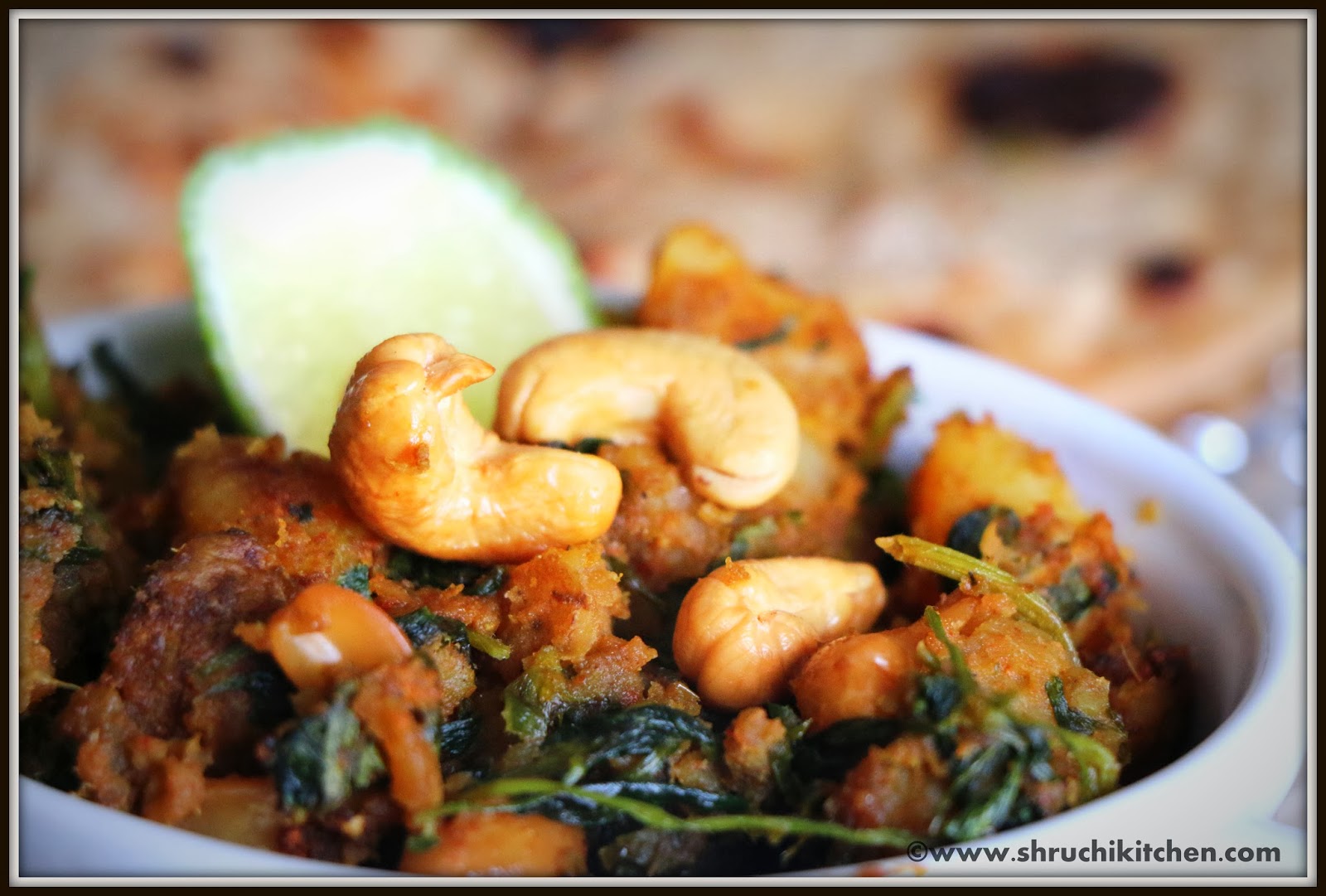 Shruchi Kitchen: Aloo Methi Subzi