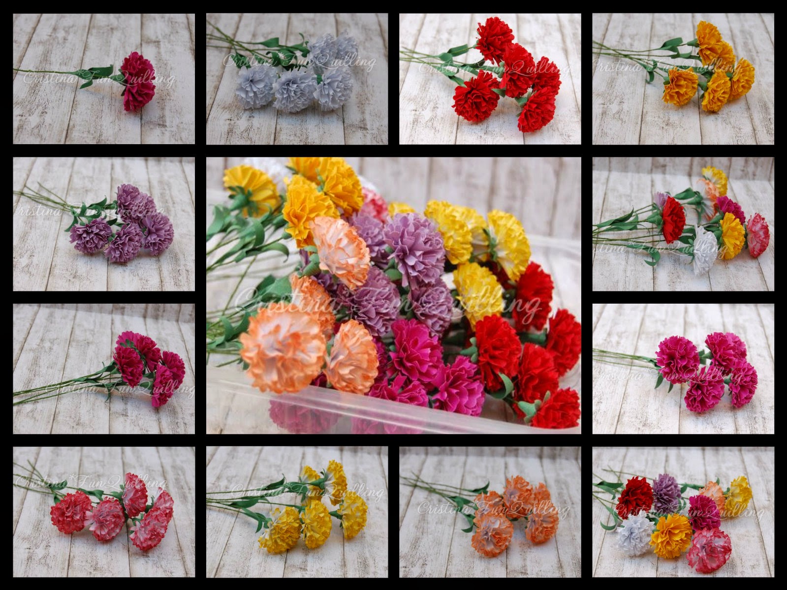 Garoafa din Hartie - Tutorial ~ Blog Crochet Art