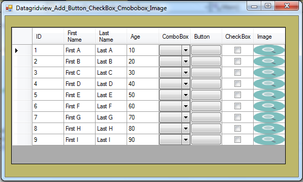 C# - How To Add ComboBox Button CheckBox Image to dataGridView - C# ... C# - How To Add ComboBox Button CheckBox Image to dataGridView - C# ...