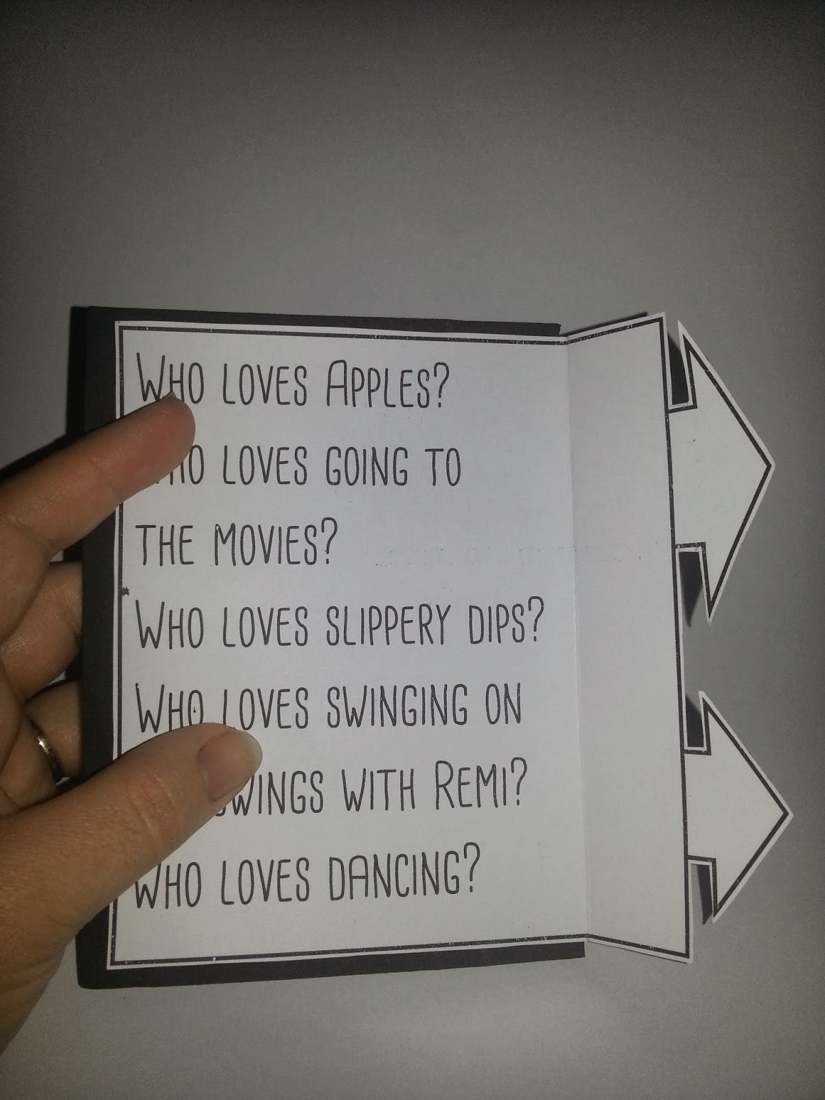 Mummy Darling Precious Petal: DIY Lift the flap kids book