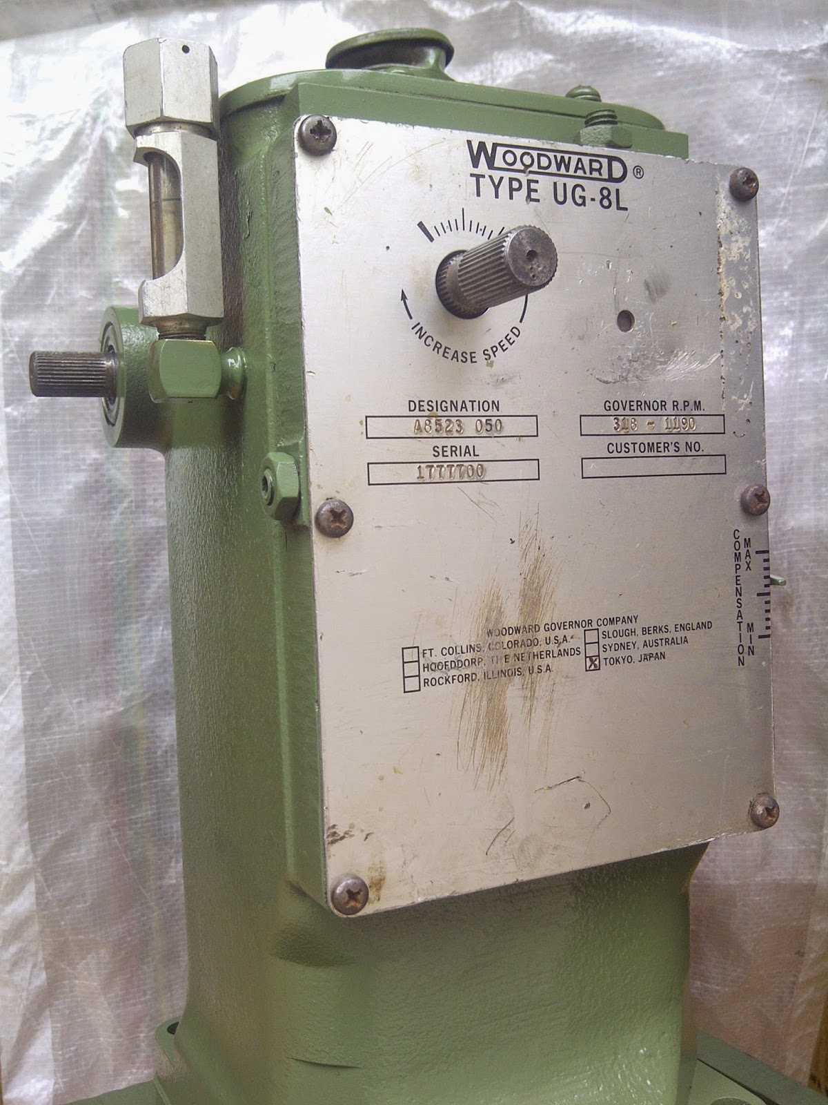 SERVICE GOVERNOR SERVICE WOODWARD GOVERNOR INDONESIA REPAIR WOODWARD ...