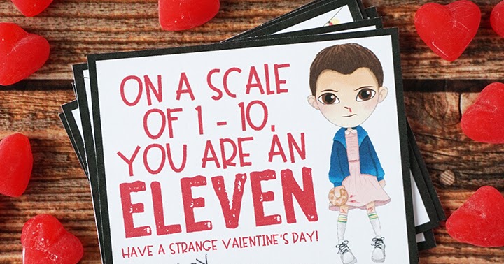 Free Printable Stranger Things Valentines | artsy-fartsy mama