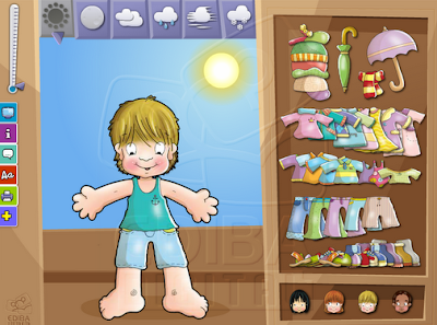 Educación Infantil : ¿QUÉ ME PONGO DE ROPA?