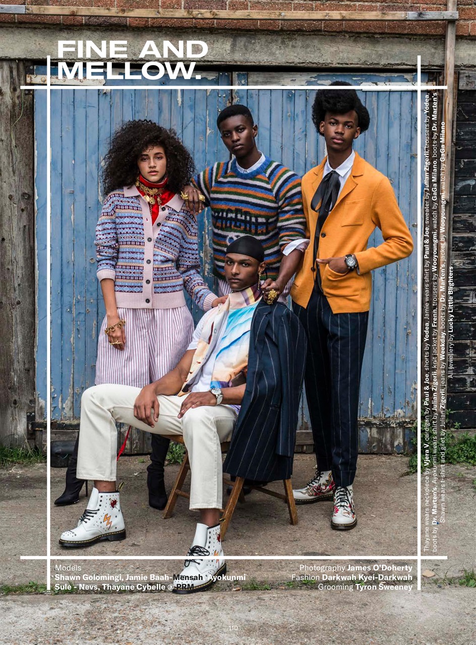 James O'Doherty retrata el más colorido estilo de otoño para Gay Times ...