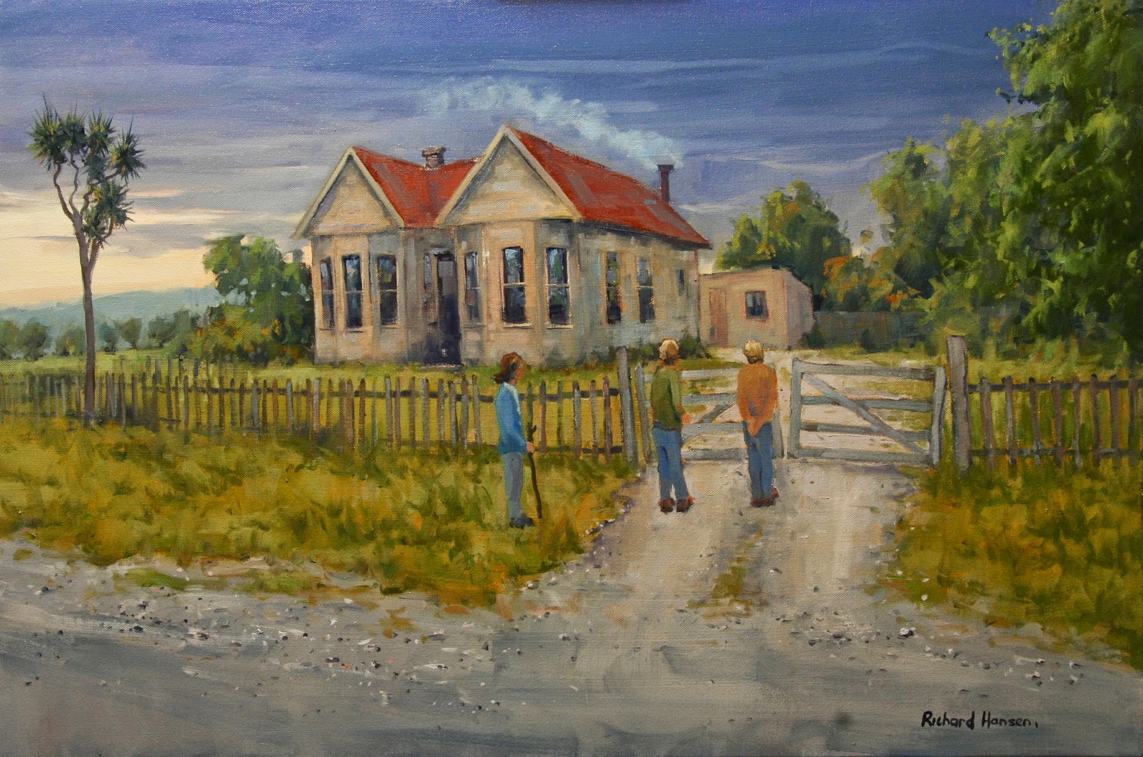 Richard Hansen - Painting Notes: 2014