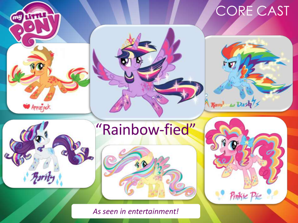 my little pony Br: Coleção rainbow power chega ao Brasil