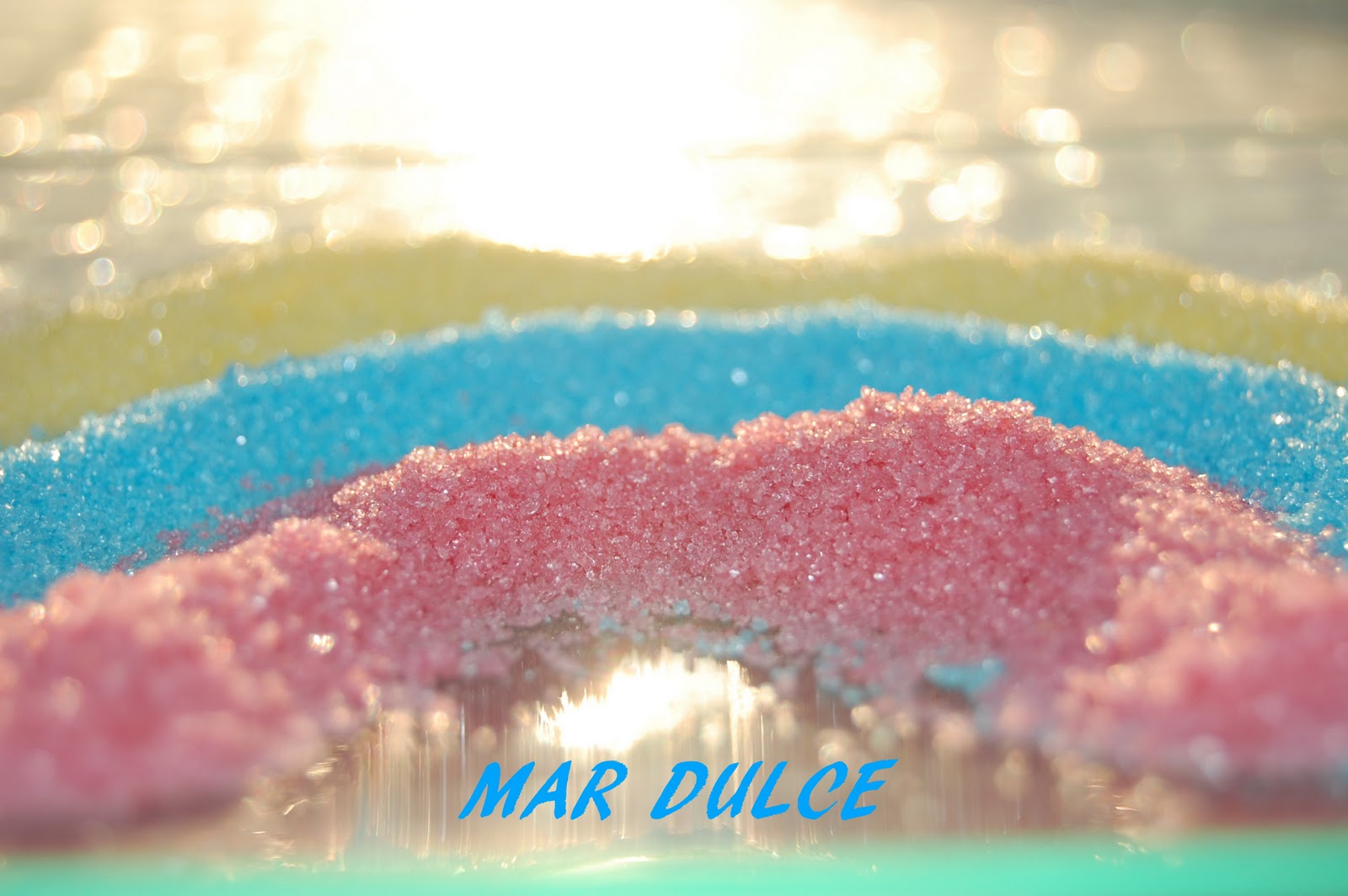 MAR DULCE: AZUCAR DE COLORES