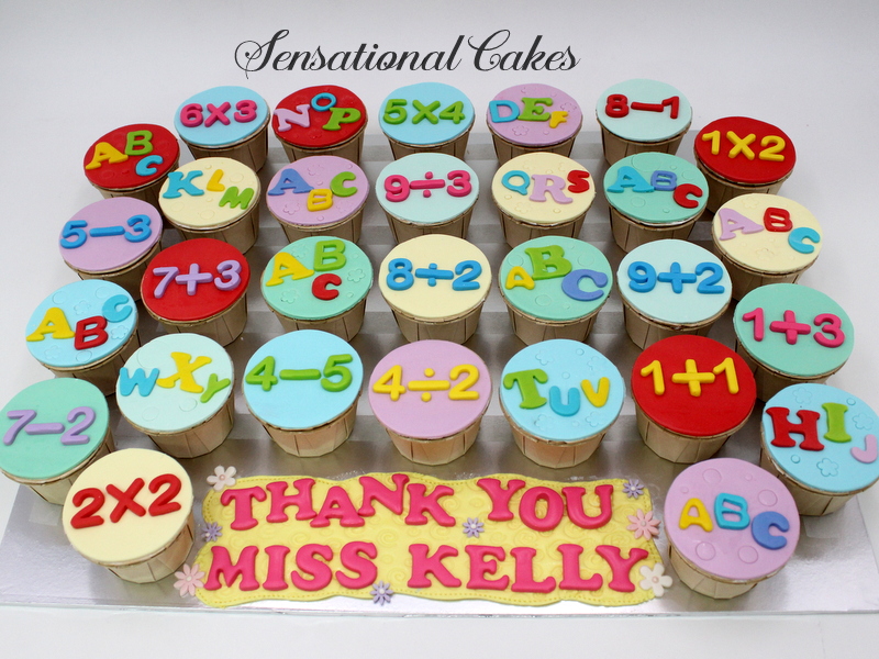 The Sensational Cakes: counting , mathematical theme cupcakes for ...