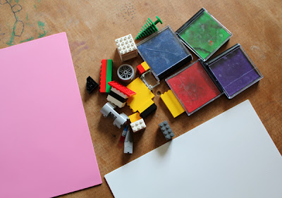 Filth Wizardry: Stamping with Lego and craft foam