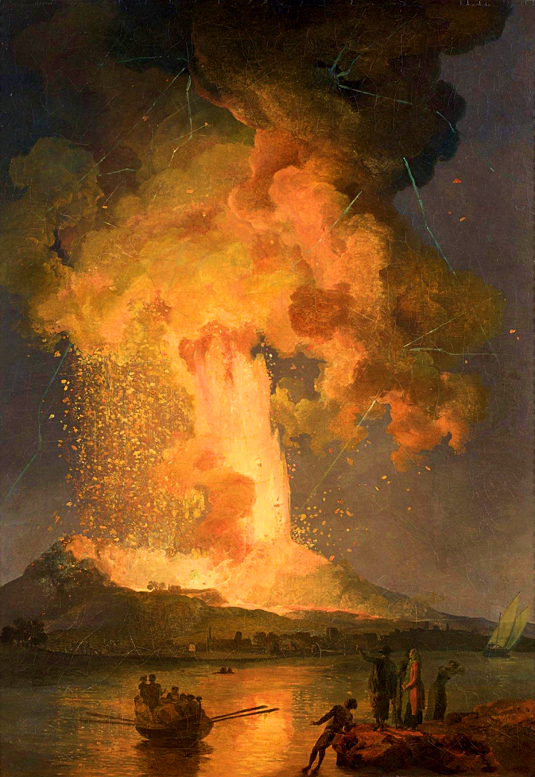 Gods and Foolish Grandeur: Eruption - paintings of Vesuvius by Pierre ...