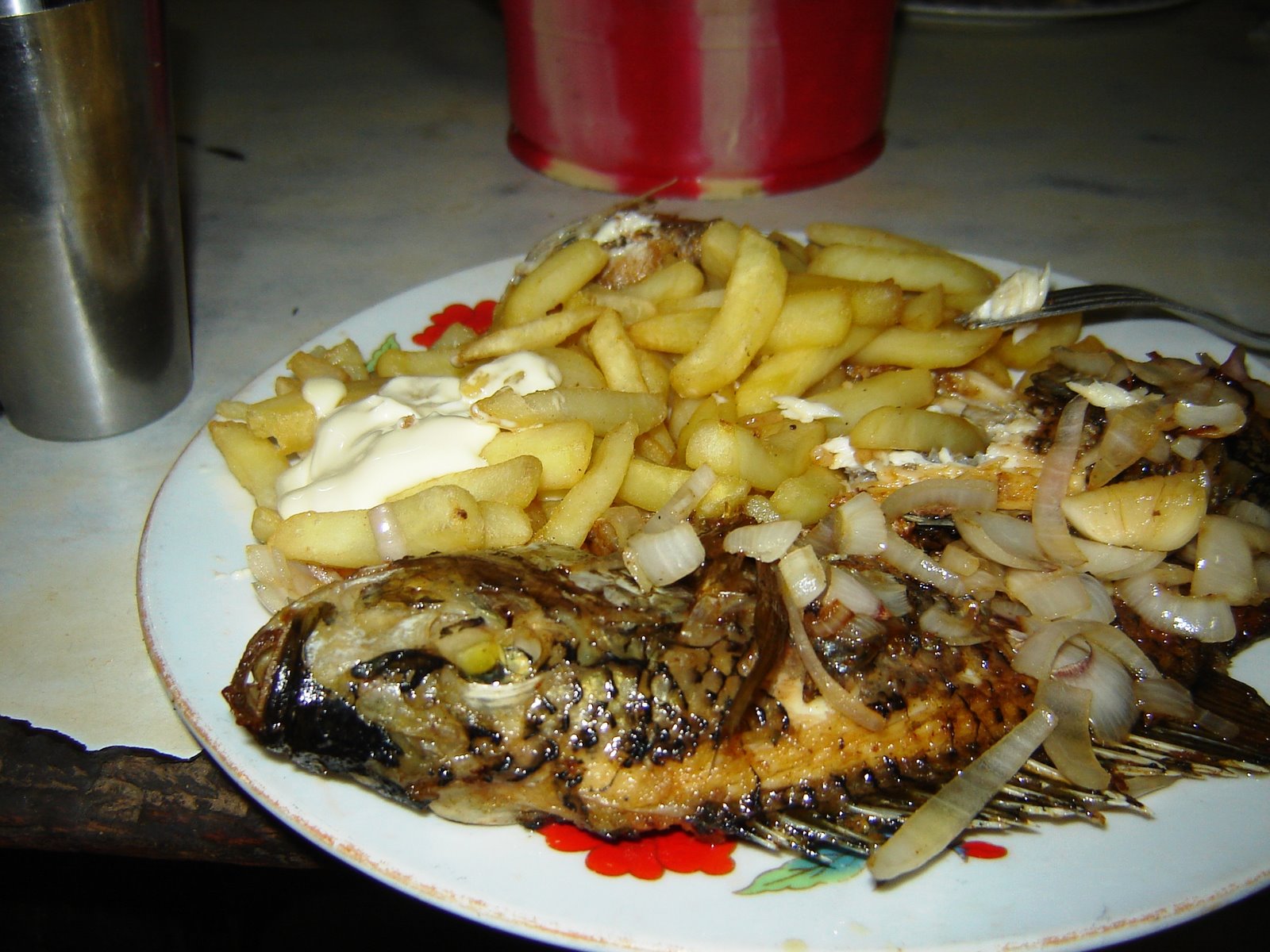 DUNGANDZI: Poisson braisé de Mayoumba