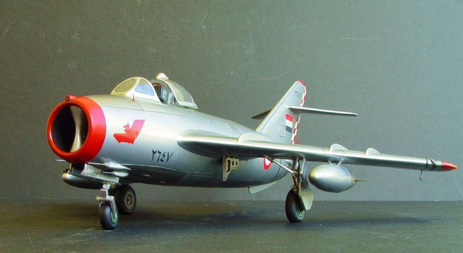 Ed Okun "Modeling Military History": Egyptian Air Force MiG-17 El-Arish ...