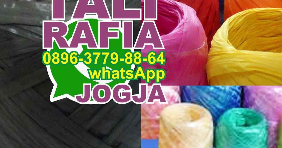 0896.3779.88.64 (WA) jual tali rafia harga distributor