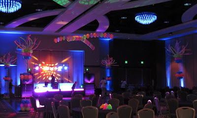 Party People Event Decorating Company: Lake Gibson Neon Prom 2012 ...